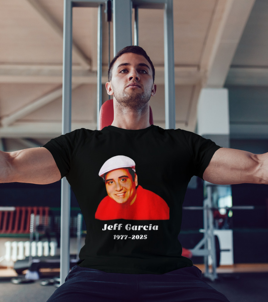 Jeff Garcia 1977-2028 Memorial Tribute Voice Actor T-Shirt